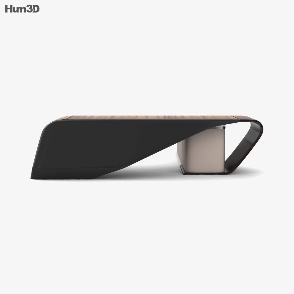 Bentley Home Styal Desk 3D model - Download in MAX, OBJ, FBX, C4D