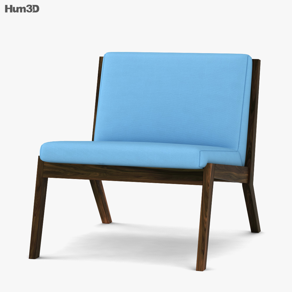 Bernhardt Design Edge Lounge chair 3D model - Download in MAX, OBJ, FBX ...