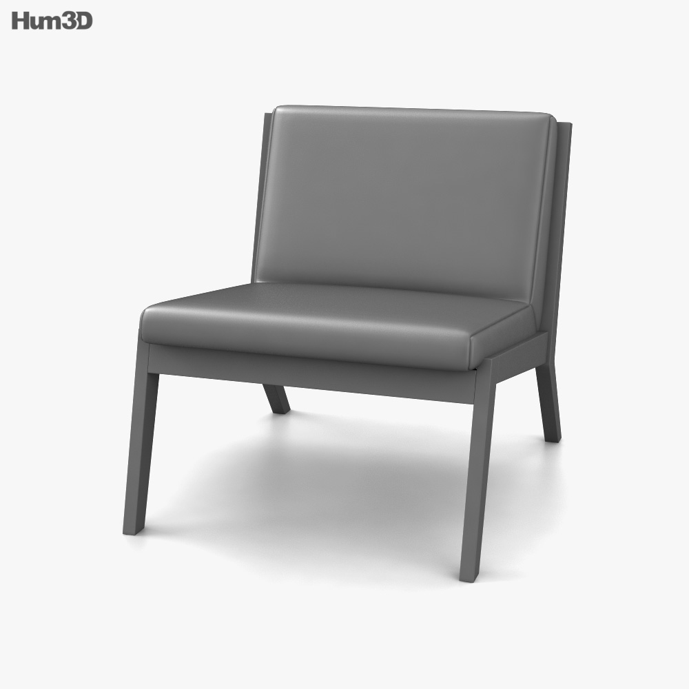 Bernhardt Design Edge Lounge chair 3D model - Download in MAX, OBJ, FBX ...