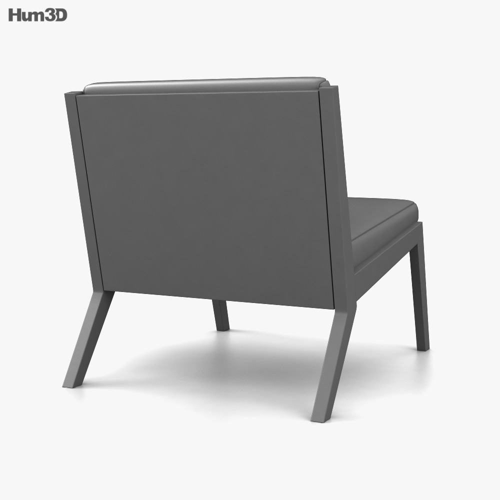 Bernhardt Design Edge Lounge chair 3D model - Download in MAX, OBJ, FBX ...