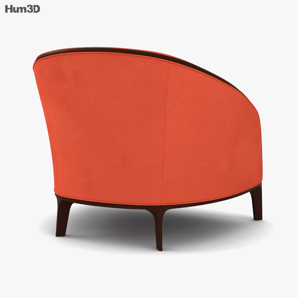 Bernhardt Design Catherine Armchair 3D model - Download in MAX, OBJ ...