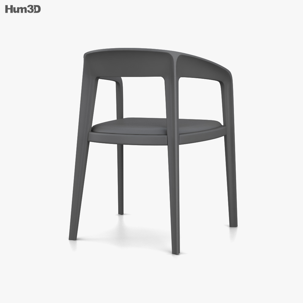 Bernhardt Design Corvo Armchair 3D model - Download in MAX, OBJ, FBX, C4D