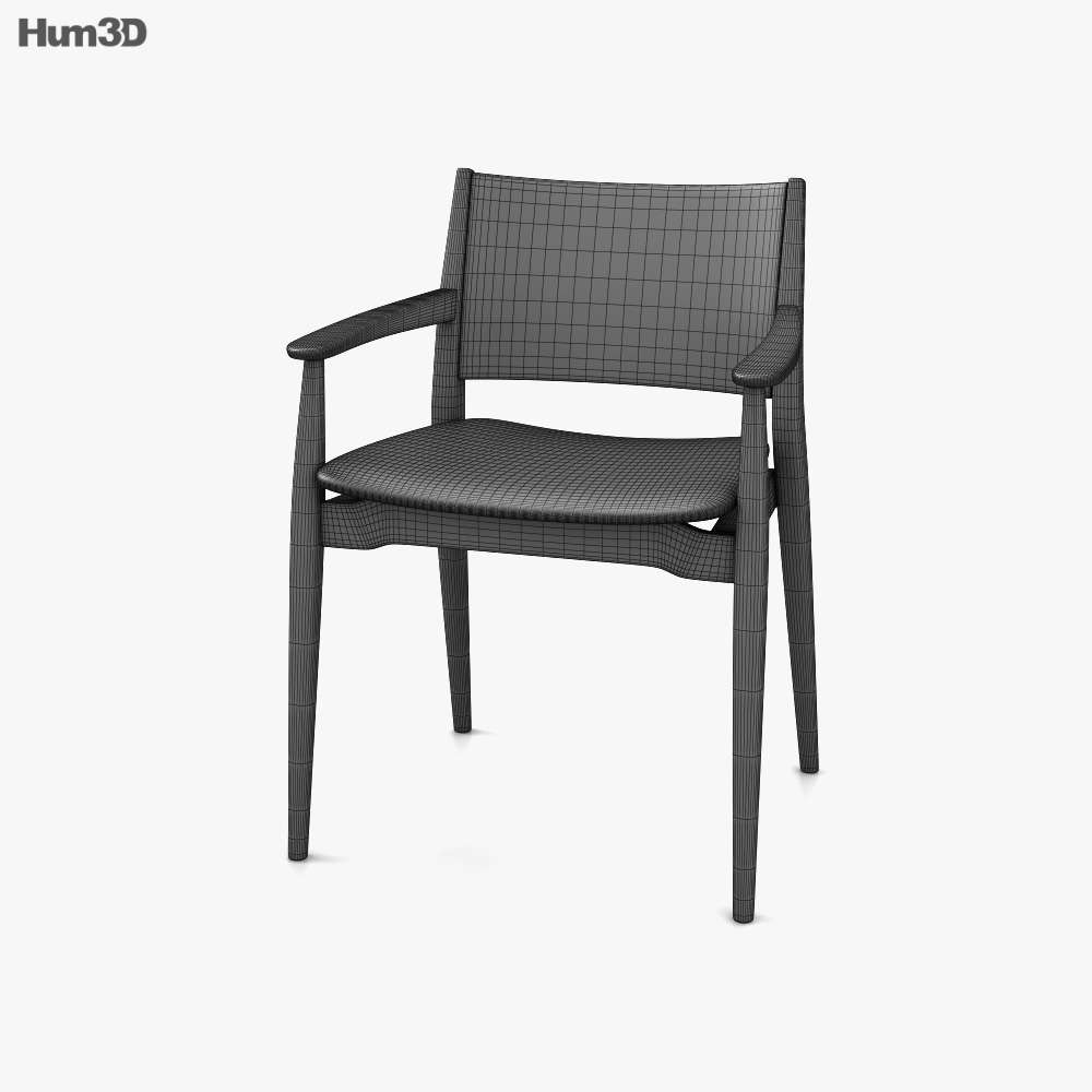 Billiani Blazer 629 Chair 3D model - Download in MAX, OBJ, FBX, C4D