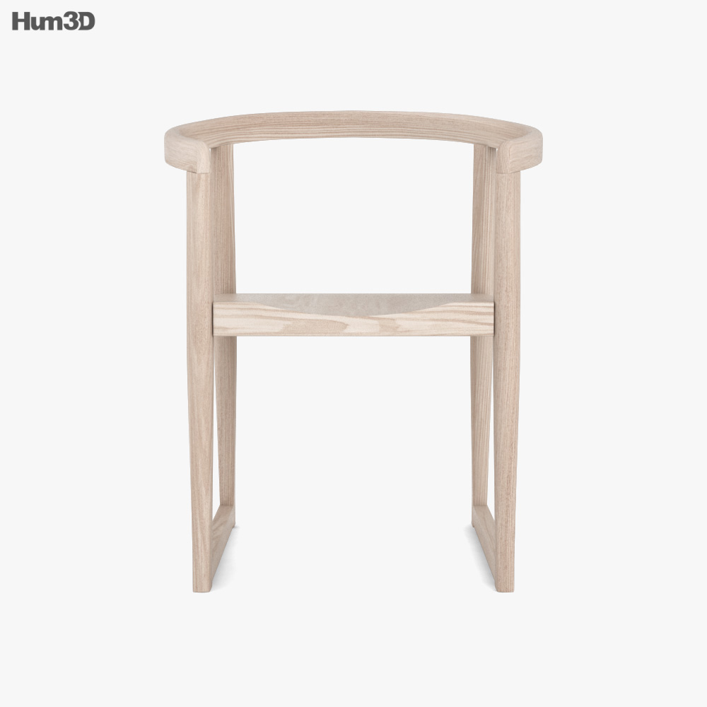 Billiani Nordica Armchair 3D model - Download in MAX, OBJ, FBX, C4D