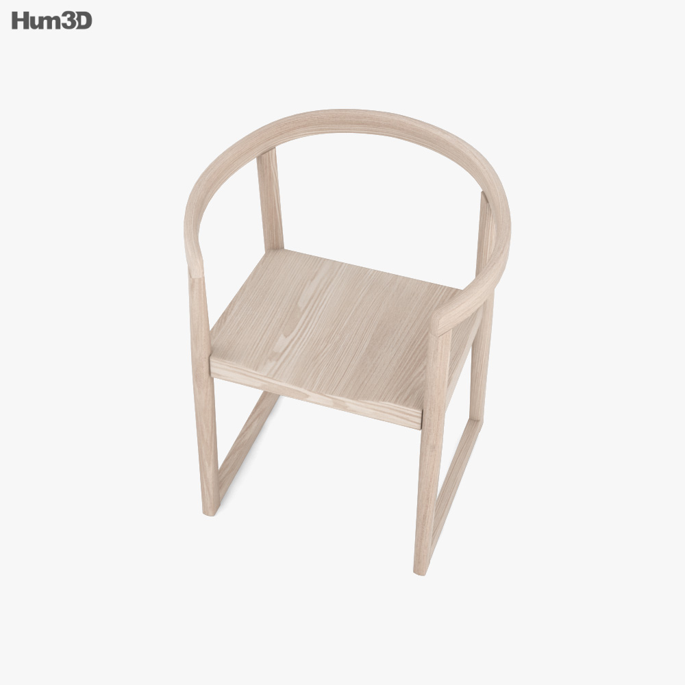 Billiani Nordica Armchair 3D model - Download in MAX, OBJ, FBX, C4D