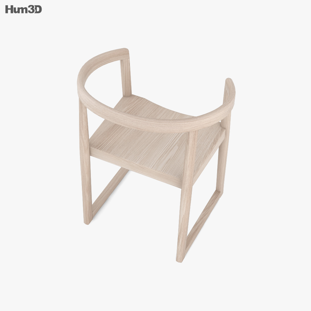 Billiani Nordica Armchair 3D model - Download in MAX, OBJ, FBX, C4D