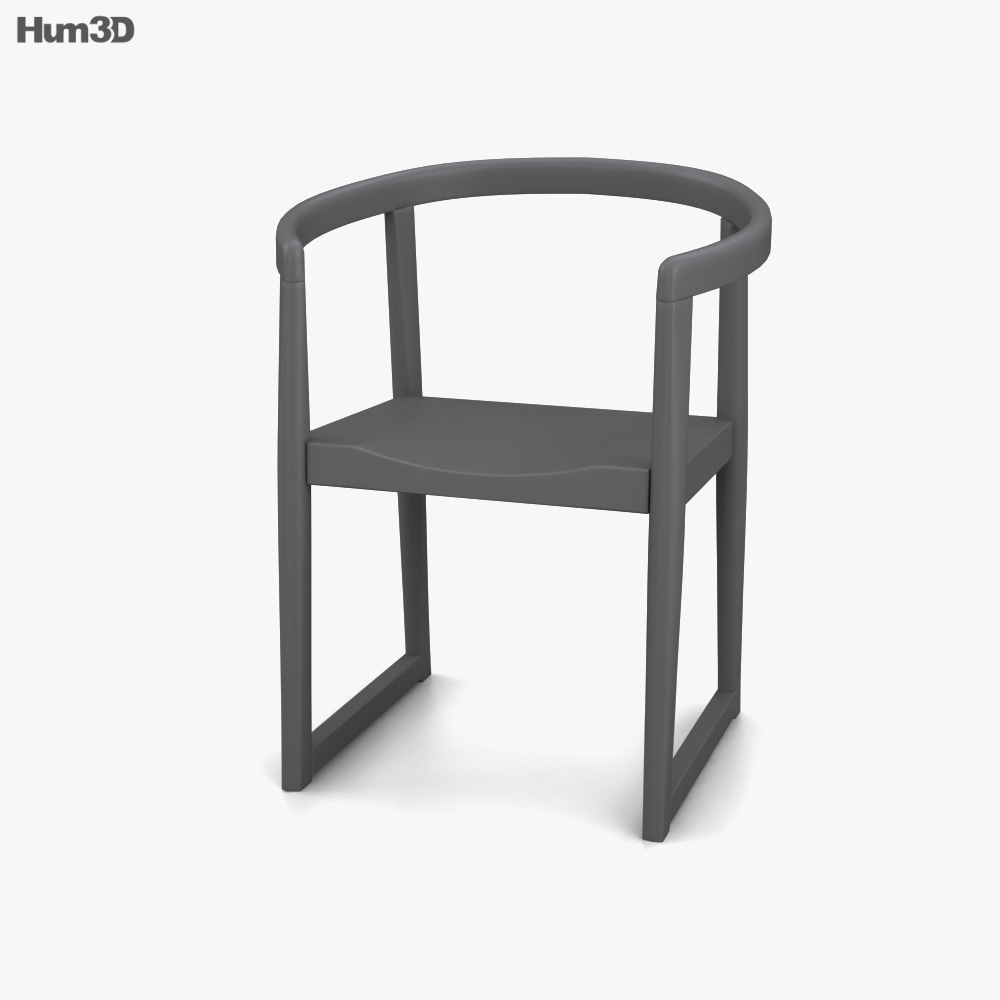 Billiani Nordica Armchair 3D model - Download in MAX, OBJ, FBX, C4D