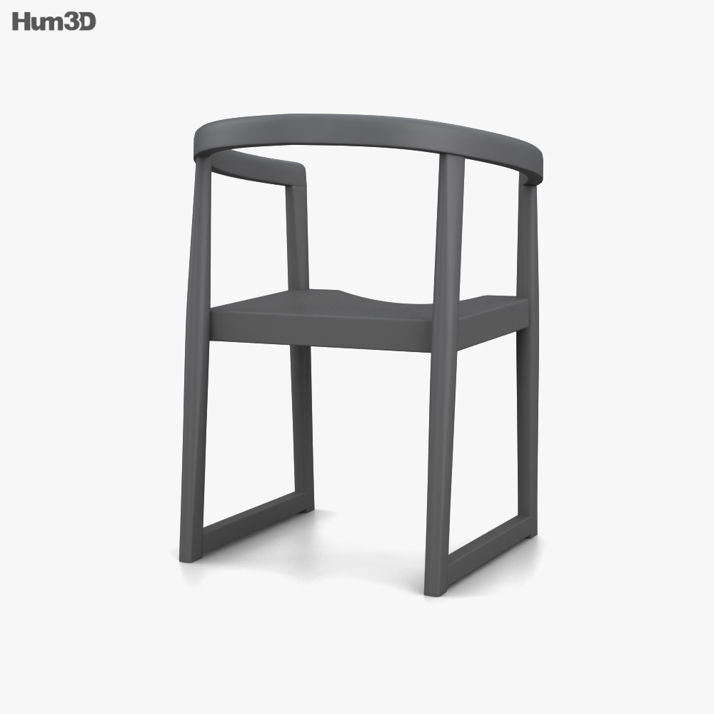Billiani Nordica Armchair 3D model - Download in MAX, OBJ, FBX, C4D