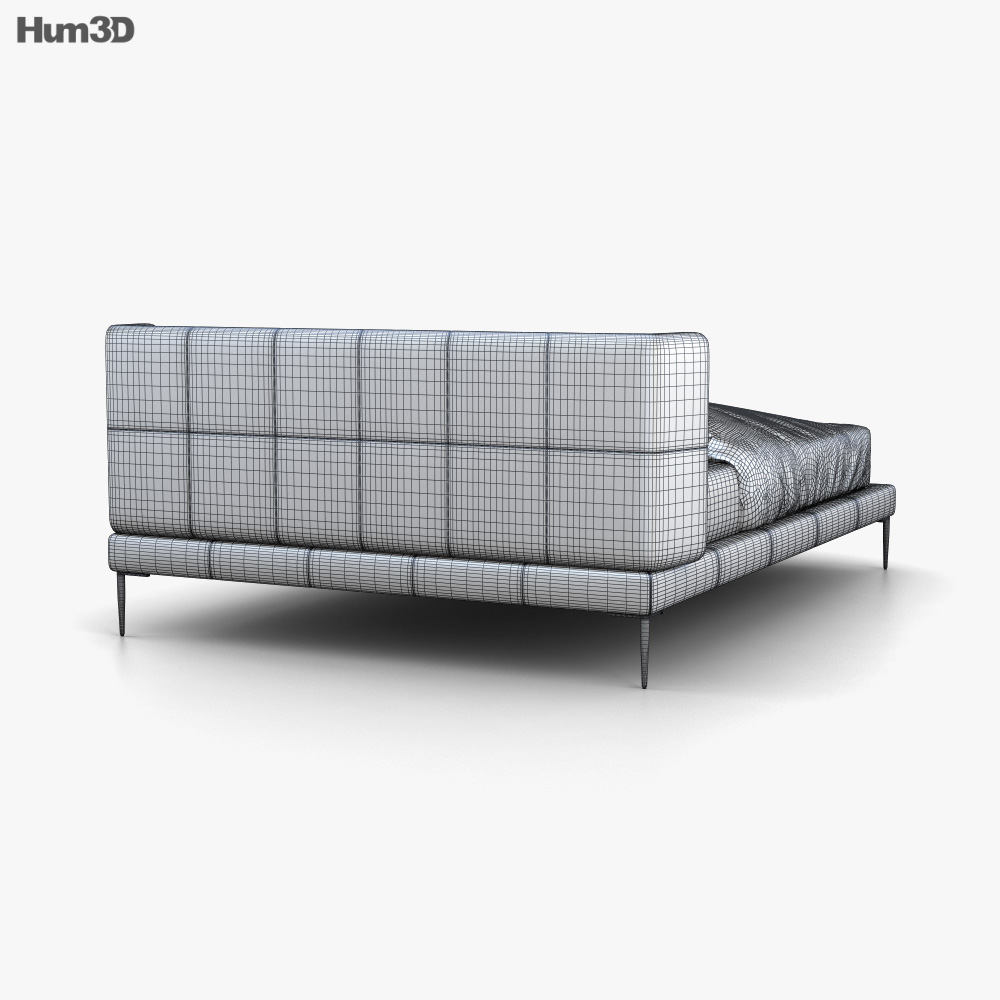 BoConcept Austin Bed 3D model - Download in MAX, OBJ, FBX, C4D