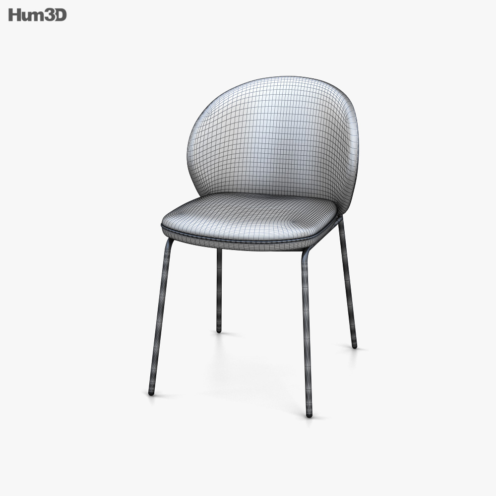 BoConcept Princeton Dining chair 3D model - Download in MAX, OBJ, FBX, C4D