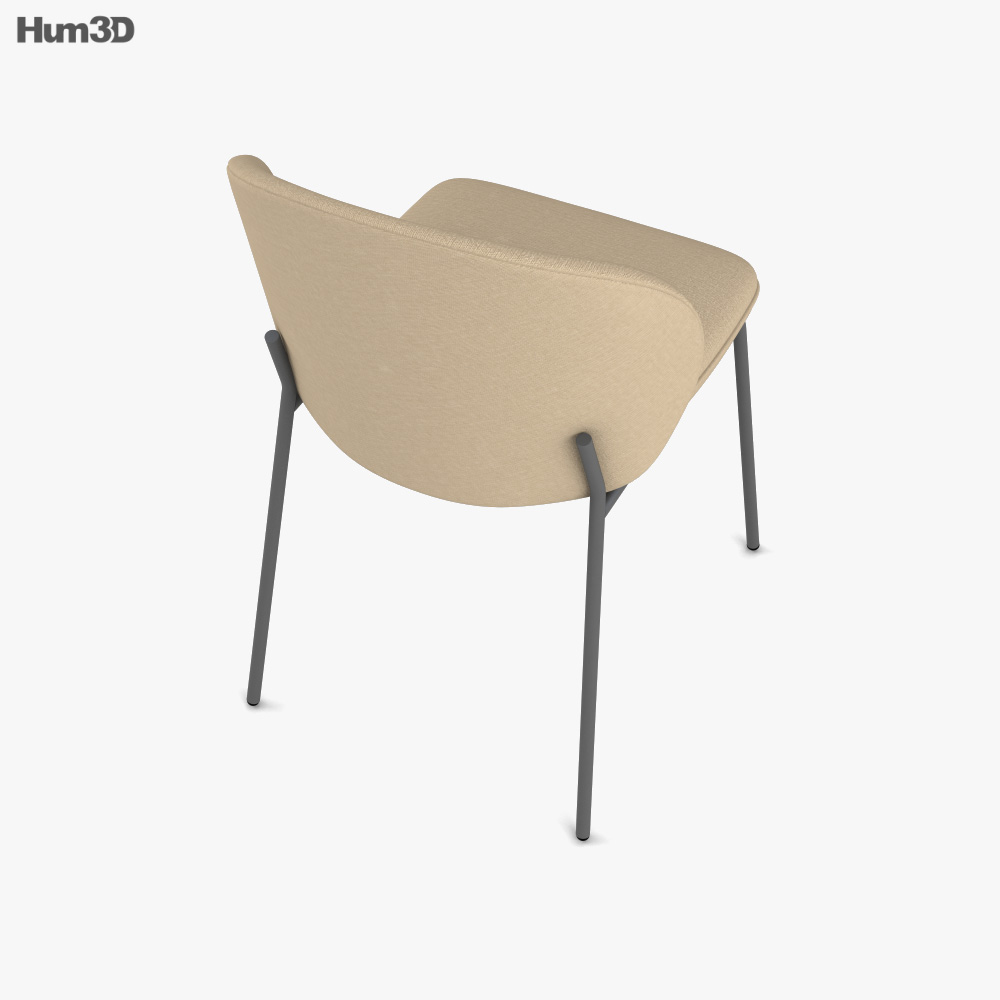 BoConcept Princeton Dining chair 3D model - Download in MAX, OBJ, FBX, C4D