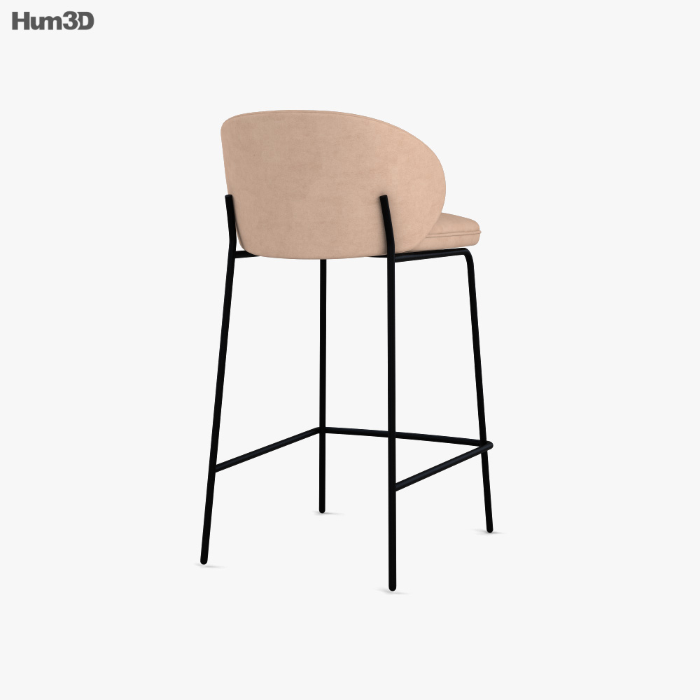BoConcept Princeton Bar stool 3D model - Download in MAX, OBJ, FBX, C4D
