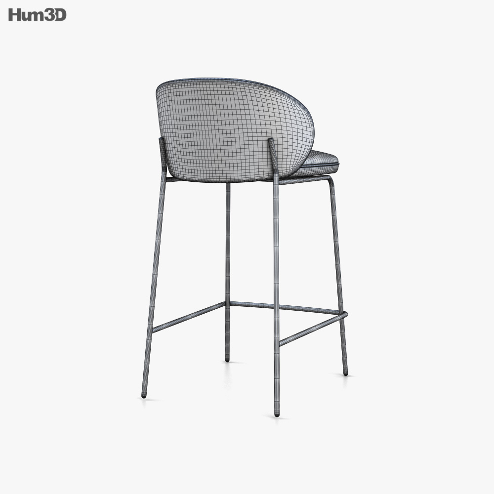 BoConcept Princeton Bar stool 3D model - Download in MAX, OBJ, FBX, C4D