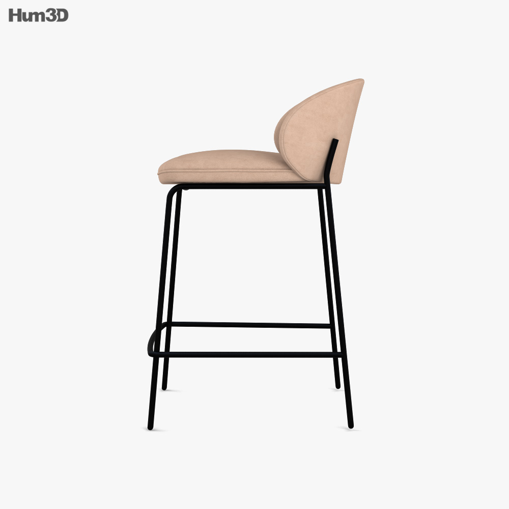 BoConcept Princeton Bar stool 3D model - Download in MAX, OBJ, FBX, C4D