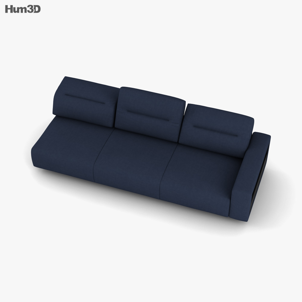 BoConcept Hampton Sofa 3D model - Download in MAX, OBJ, FBX, C4D
