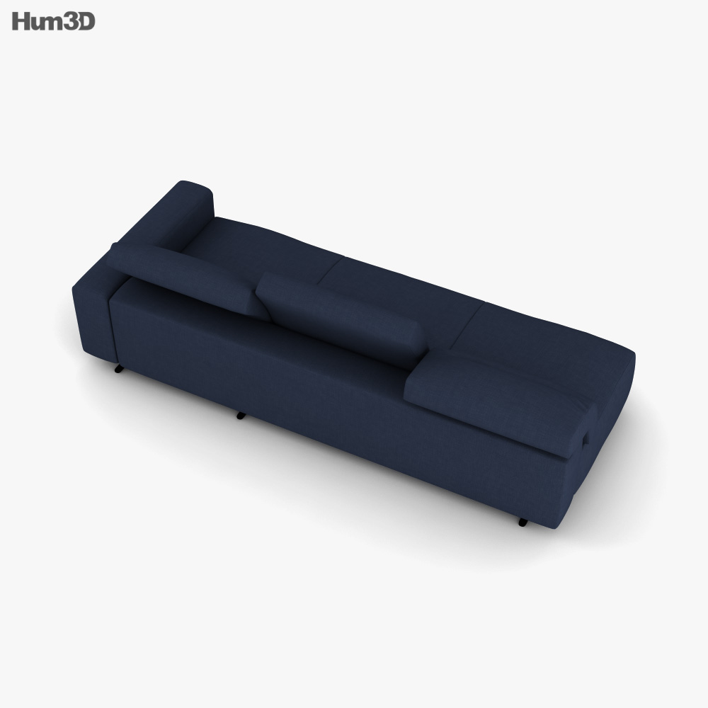 BoConcept Hampton Sofa 3D model - Download in MAX, OBJ, FBX, C4D