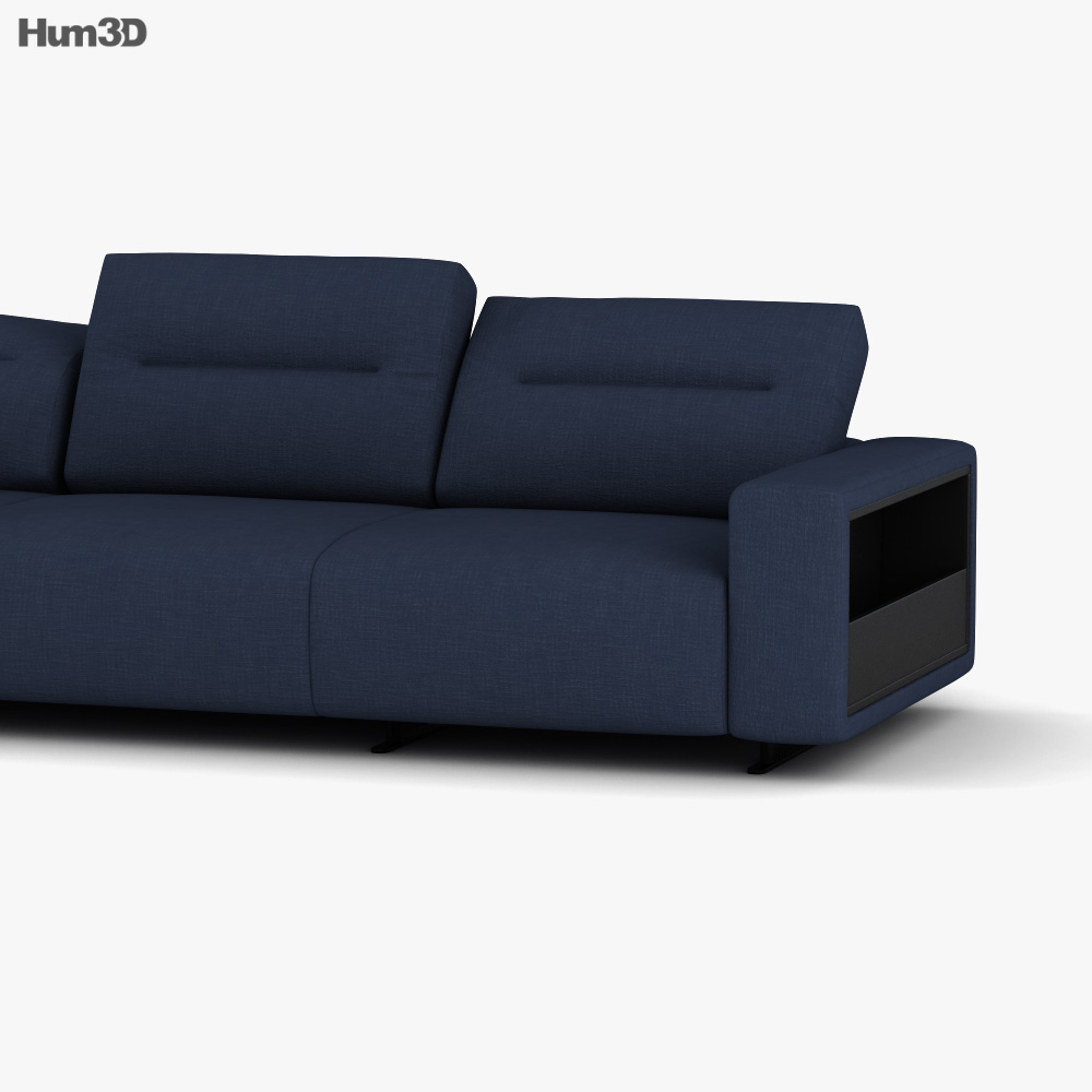 BoConcept Hampton Sofa 3D model - Download in MAX, OBJ, FBX, C4D