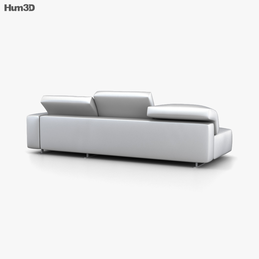 BoConcept Hampton Sofa 3D model - Download in MAX, OBJ, FBX, C4D