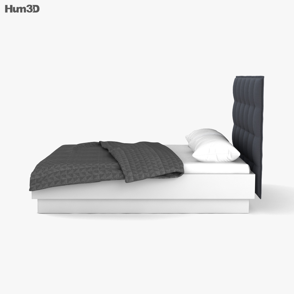 BoConcept Lugano Storage Bed 3D model - Download in MAX, OBJ, FBX, C4D