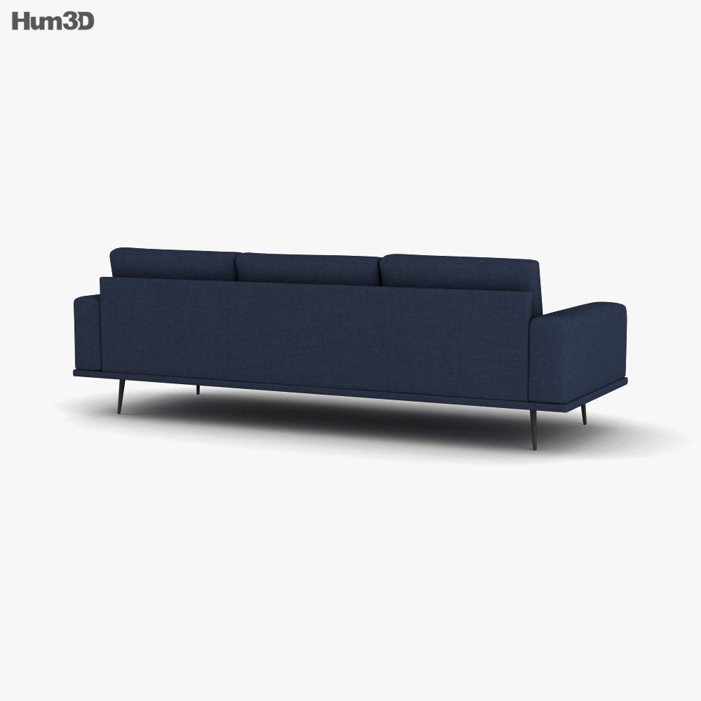 BoConcept Carlton Sofa 3D model - Download in MAX, OBJ, FBX, C4D