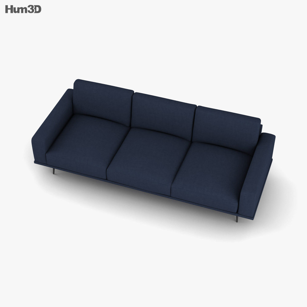 BoConcept Carlton Sofa 3D model - Download in MAX, OBJ, FBX, C4D
