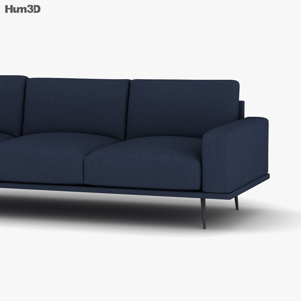 BoConcept Carlton Sofa 3D model - Download in MAX, OBJ, FBX, C4D