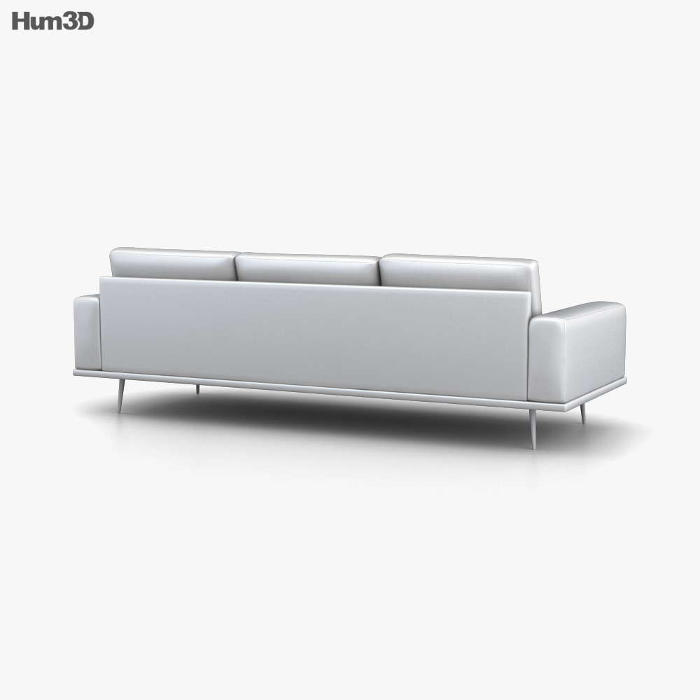 BoConcept Carlton Sofa 3D model - Download in MAX, OBJ, FBX, C4D