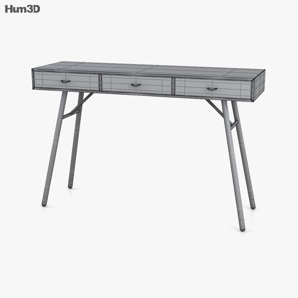 BoConcept Cupertino Console table 3D model - Download in MAX, OBJ, FBX, C4D