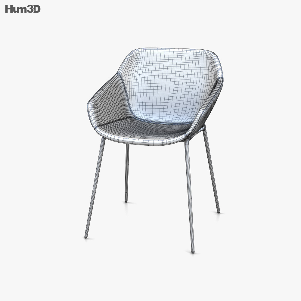 BoConcept Vienna Chair 3D model - Download in MAX, OBJ, FBX, C4D