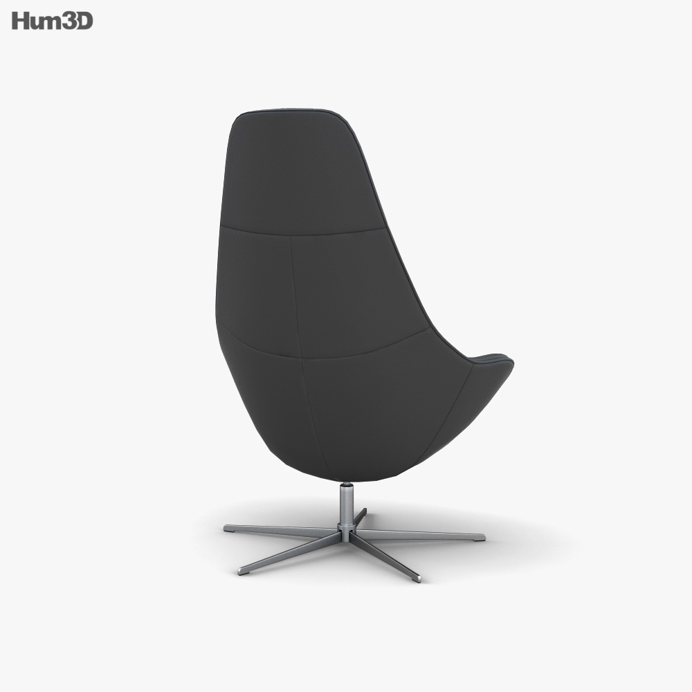 BoConcept Boston Armchair 3D model - Download in MAX, OBJ, FBX, C4D