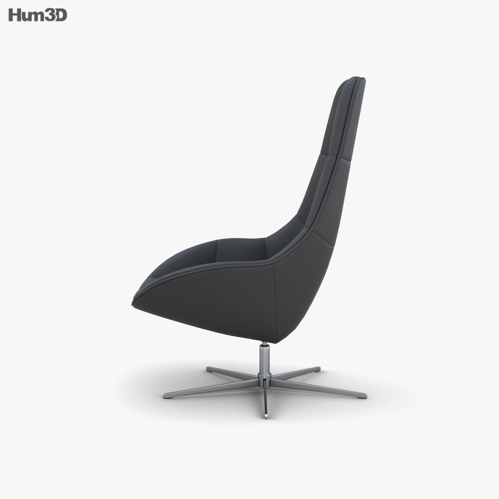 BoConcept Boston Armchair 3D model - Download in MAX, OBJ, FBX, C4D