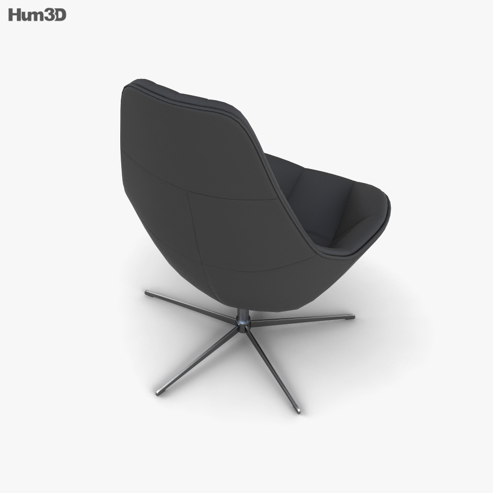 BoConcept Boston Armchair 3D model - Download in MAX, OBJ, FBX, C4D