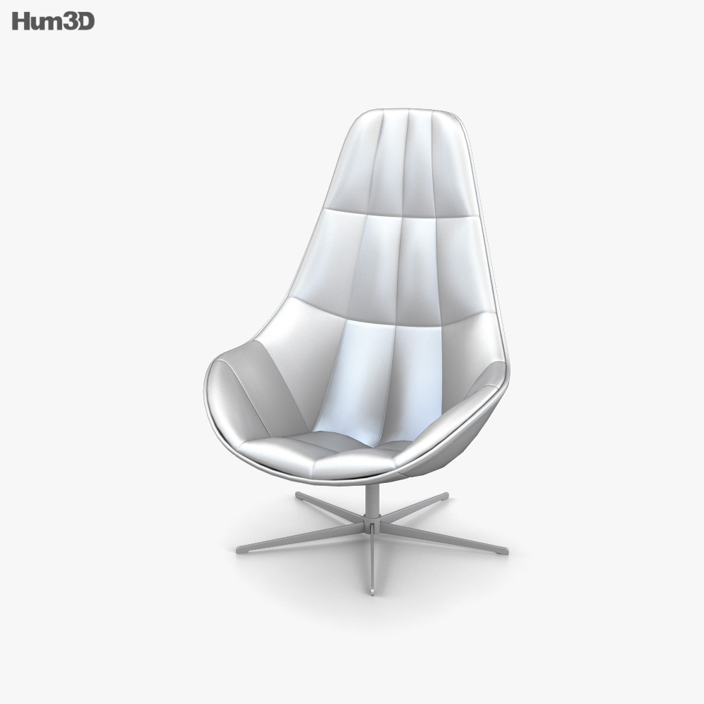 BoConcept Boston Armchair 3D model - Download in MAX, OBJ, FBX, C4D