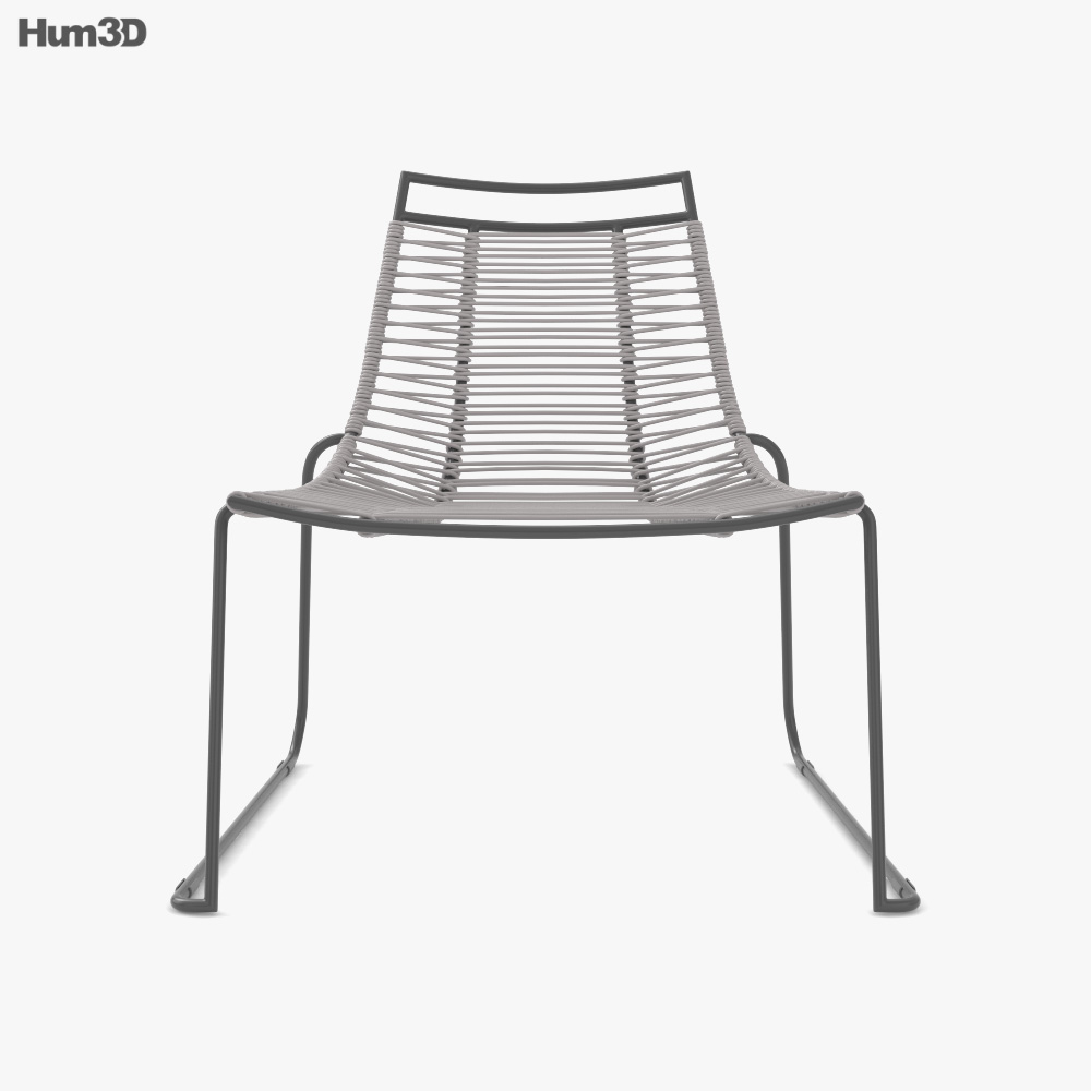 BoConcept Elba Lounge chair 3D model - Download in MAX, OBJ, FBX, C4D