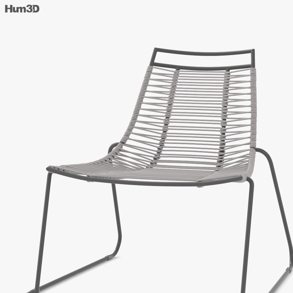 BoConcept Elba Lounge chair 3D model - Download in MAX, OBJ, FBX, C4D