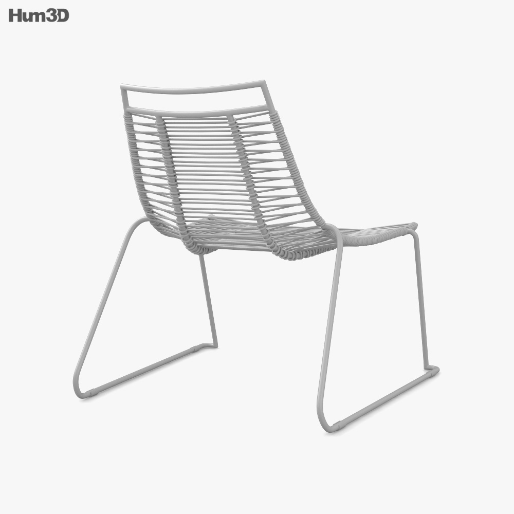 BoConcept Elba Lounge chair 3D model - Download in MAX, OBJ, FBX, C4D