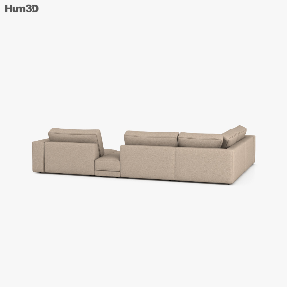 Bolia Noora Sofa 3D model - Download in MAX, OBJ, FBX, C4D