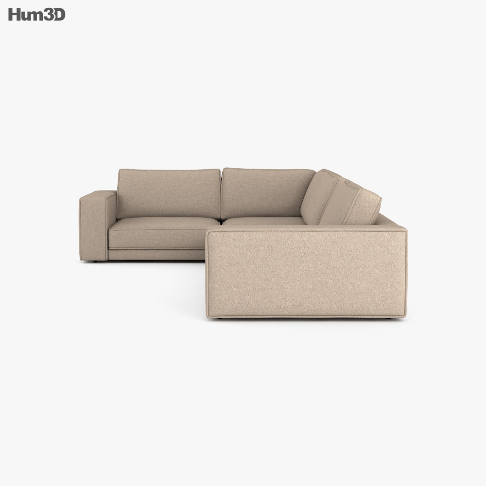 Bolia Noora Sofa 3D model - Download in MAX, OBJ, FBX, C4D