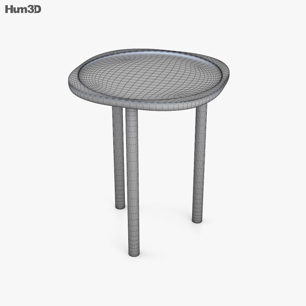 Bolia Trace Coffee table 3D model - Download in MAX, OBJ, FBX, C4D
