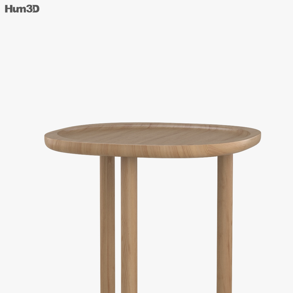 Bolia Trace Coffee table 3D model - Download in MAX, OBJ, FBX, C4D