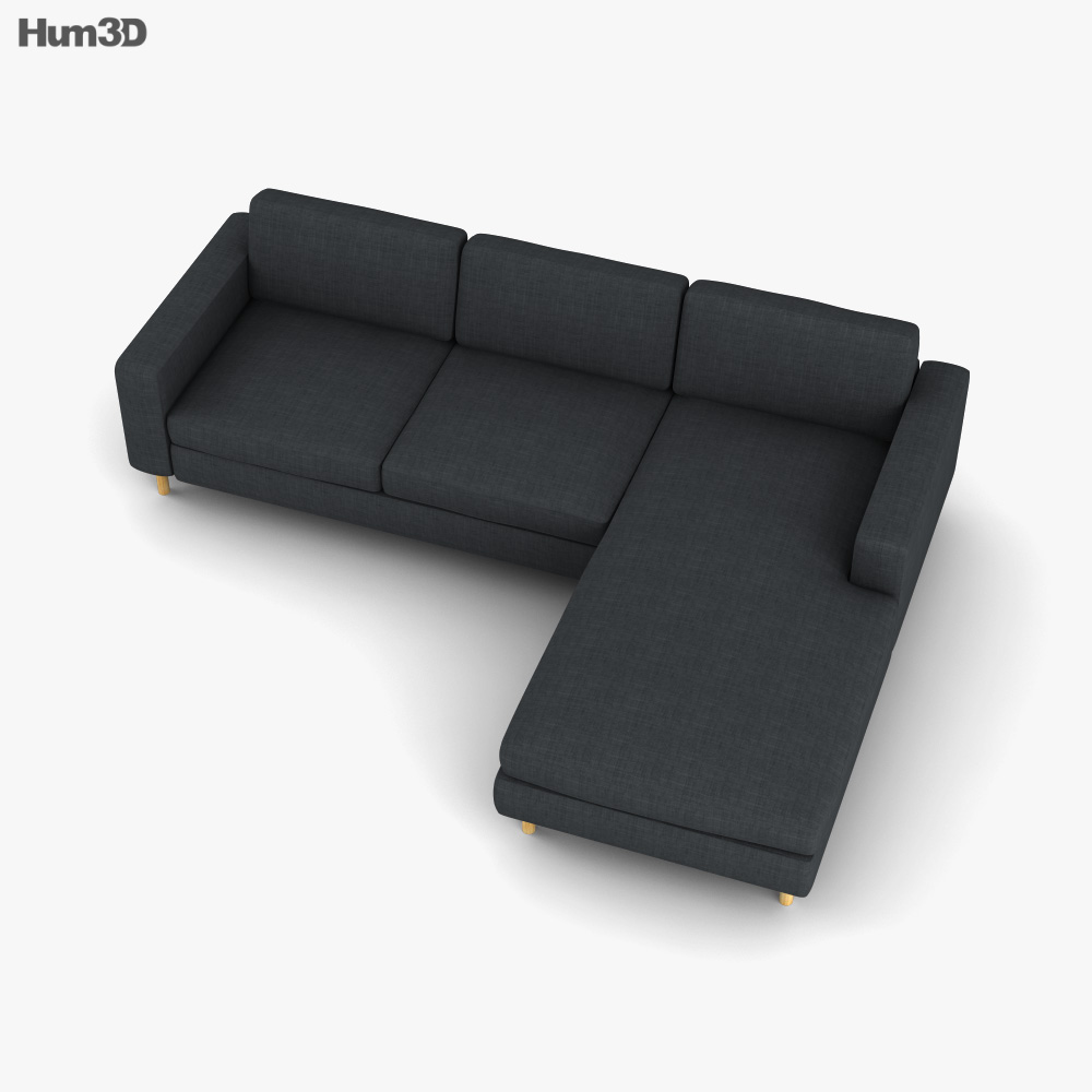 Bolia Scandinavia Sofa 3D model - Download in MAX, OBJ, FBX, C4D