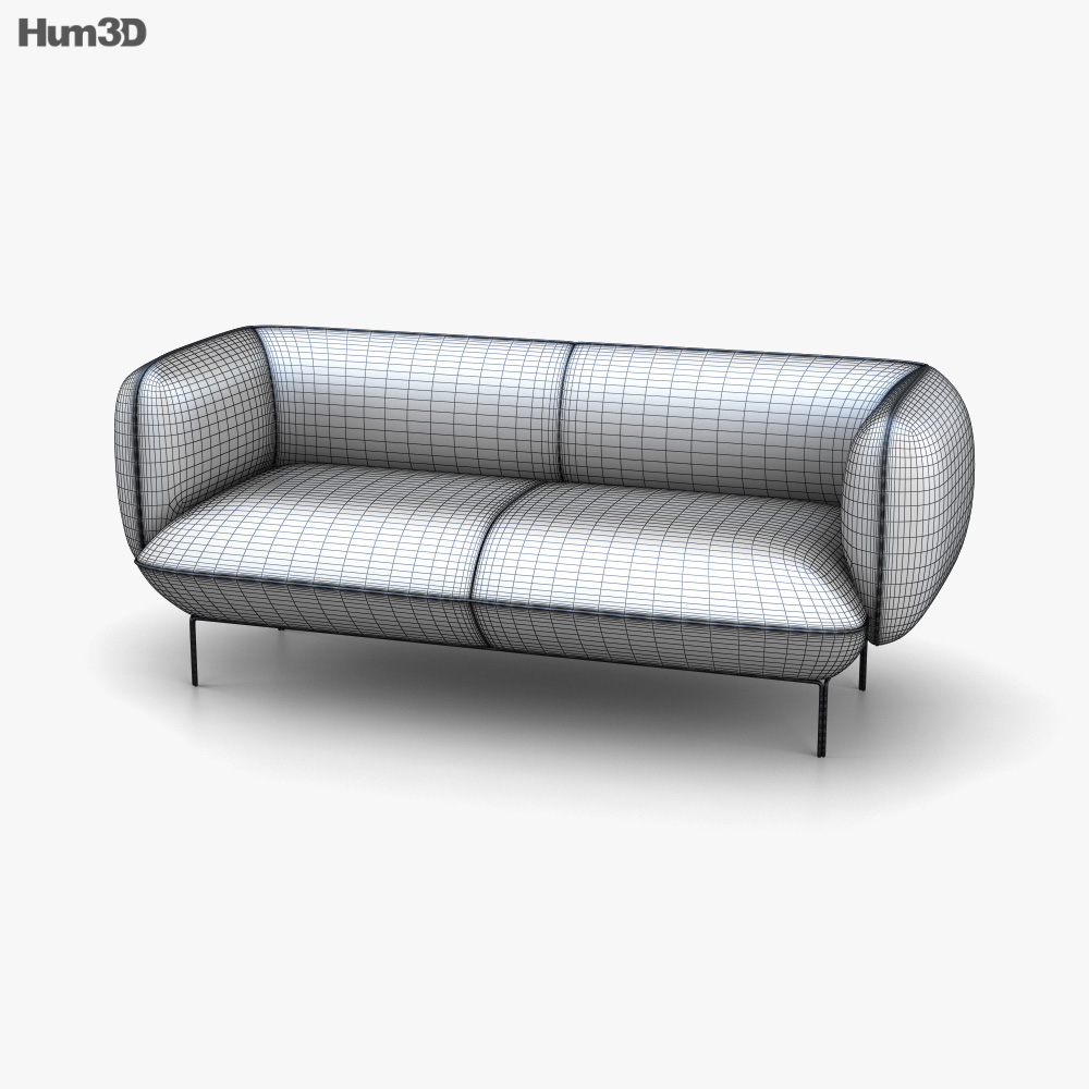 Bolia Cloud Sofa 3D model - Download in MAX, OBJ, FBX, C4D