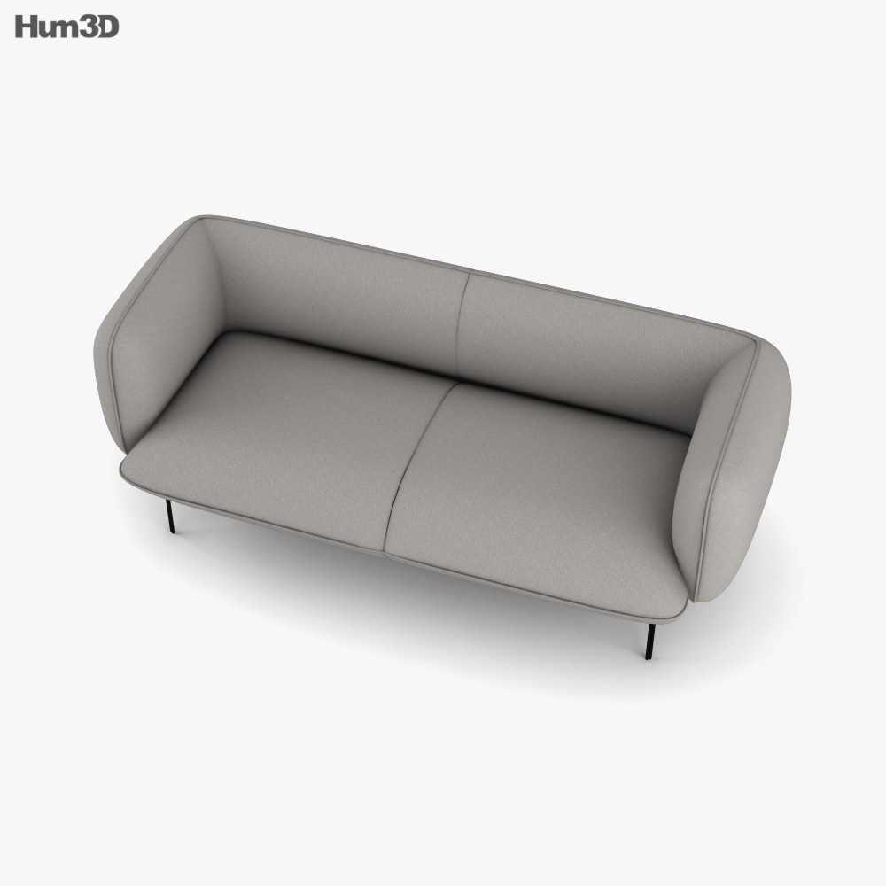 Bolia Cloud Sofa 3D model - Download in MAX, OBJ, FBX, C4D