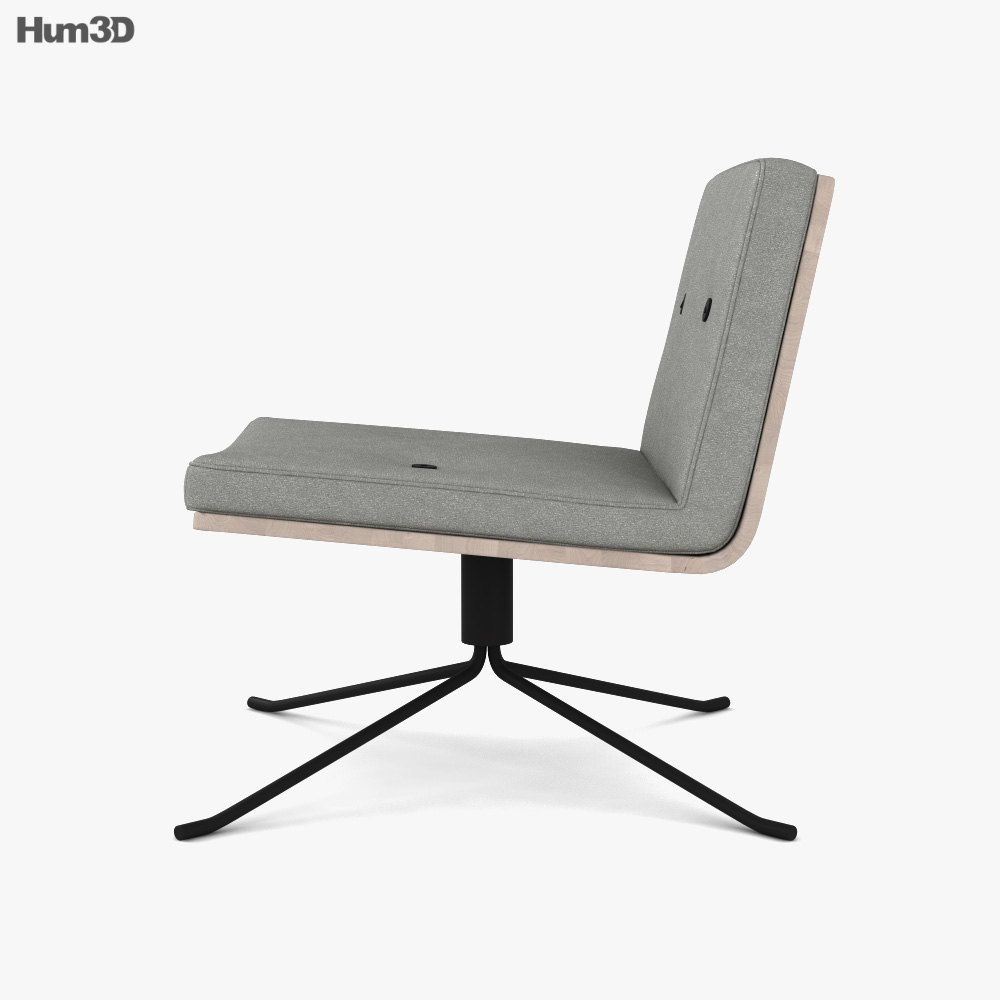 Bolia Bullet Armchair 3D model - Download in MAX, OBJ, FBX, C4D