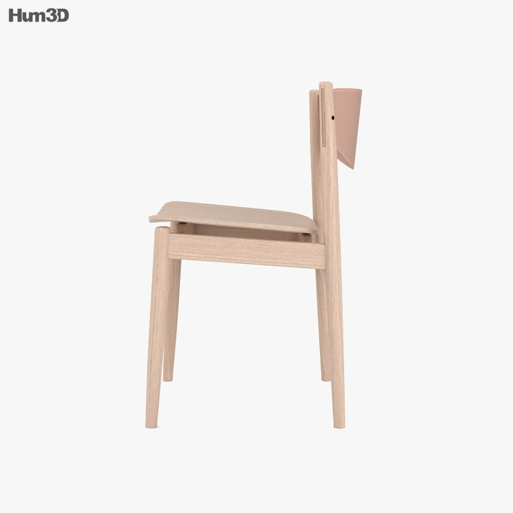 Bolia Apelle Dining chair 3D model - Download in MAX, OBJ, FBX, C4D