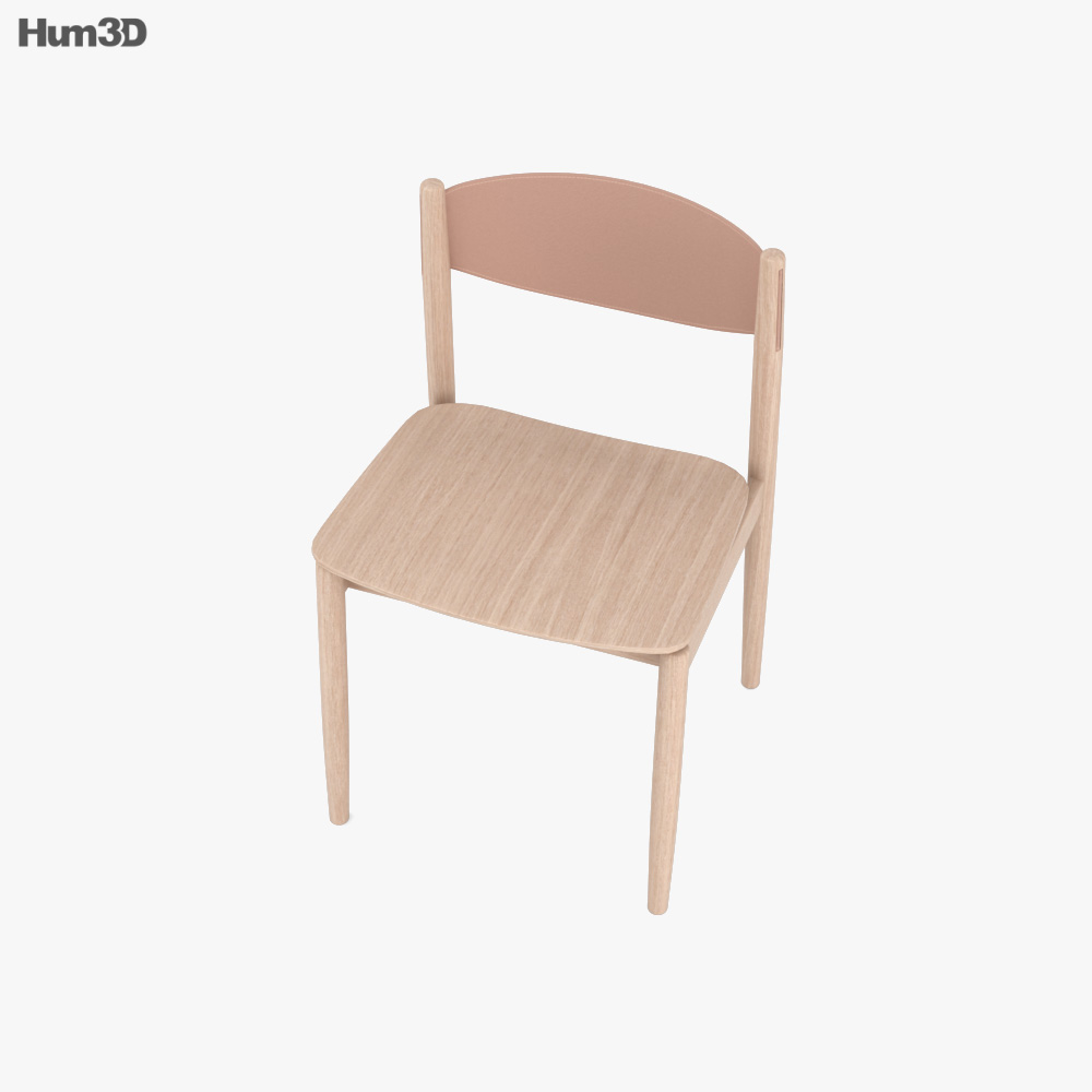 Bolia Apelle Dining chair 3D model - Download in MAX, OBJ, FBX, C4D