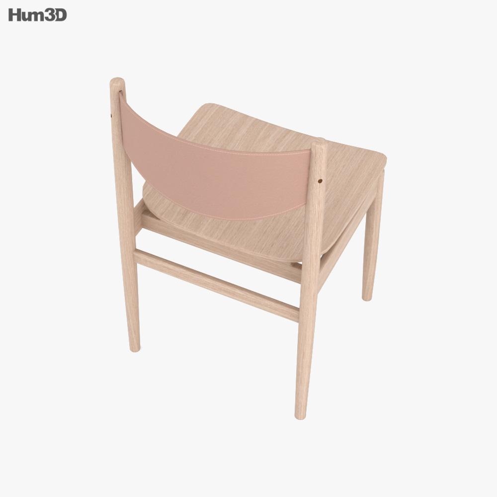 Bolia Apelle Dining chair 3D model - Download in MAX, OBJ, FBX, C4D