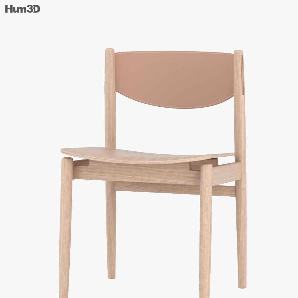 Bolia Apelle Dining chair 3D model - Download in MAX, OBJ, FBX, C4D