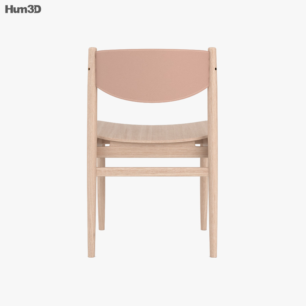 Bolia Apelle Dining chair 3D model - Download in MAX, OBJ, FBX, C4D