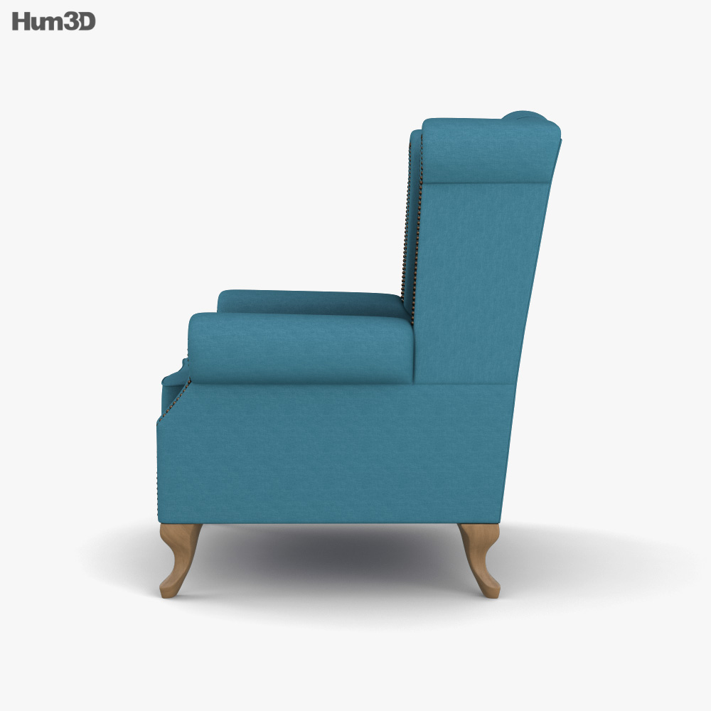 Brosa Nottage Armchair 3D model - Download in MAX, OBJ, FBX, C4D